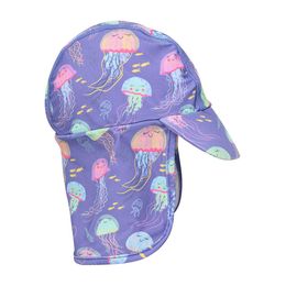 Color Kids Nackenschutzcap in Lila - 56% | Gr&ouml;&szlig;e 48 cm | Baby-caps-huete