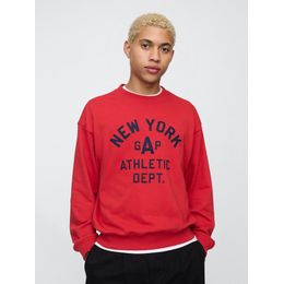 GAP Sweatshirt in Rot - 77% | Gr&ouml;&szlig;e L | Herren-plussize