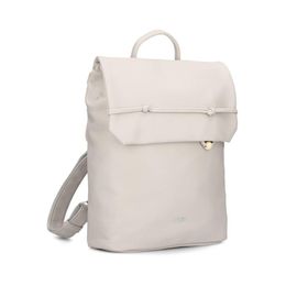 Zwei Rucksack ''Perla PER130'' in Creme - (B)26 x (H)35 x (T)15 cm - 54% | Damen-taschen