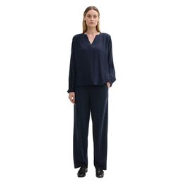Tom Tailor Bluse in Dunkelblau - 78% | Gr&ouml;&szlig;e 36 | Damen-blusen