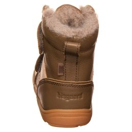 bisgaard Leder-Barfu&szlig;schuhe in Hellbraun - 57% | Gr&ouml;&szlig;e 25 | Baby-stiefel-boots