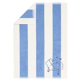 Moomin Handtuch in Blau/ Wei&szlig; - (L)70 x (B)50 cm - 15% | Badtextilien