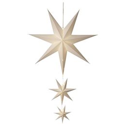 STAR TRADING LED-Lichterkette "Cassie" in Creme - (L)130 x (B)80 cm - 30% | Lichterketten-dekobeleuchtung