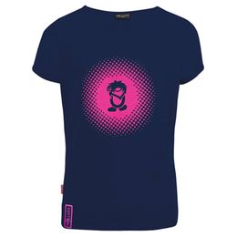 Trollkids Funktionsshirt "Logo" in Dunkelblau/ Pink - 44% | Gr&ouml;&szlig;e 110 | Kinder-oberteile