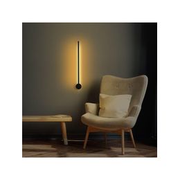 Opviq LED-Wandleuchte in Schwarz - (L)62 cm - 61% | Wandleuchten