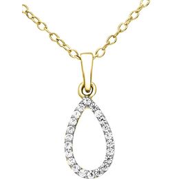 Vittoria Jewels Gold-Anh&auml;nger mit Diamanten - 78% | Schmuck