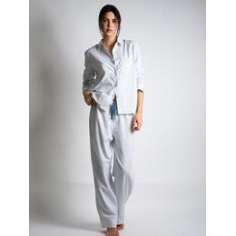 Passionata Pyjama-Oberteil "Audrey" in Wei&szlig; - 62% | Gr&ouml;&szlig;e L | Damen-loungewear