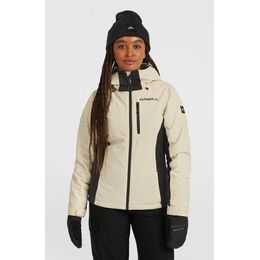 O`Neill O'Neill Ski-/ Snowboardjacke in Beige - 45% | Gr&ouml;&szlig;e L | Damen-outdoorjacken