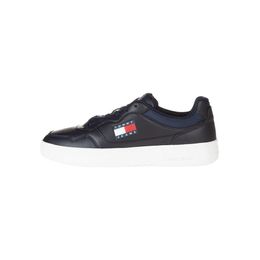 Tommy Hilfiger Shoes Leder-Sneakers in Dunkelblau - 54% | Gr&ouml;&szlig;e 42 | Herrensneakers