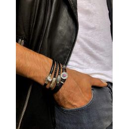 Uomo Leder-Armband - 76% | Gr&ouml;&szlig;e M | Herren-schmuck
