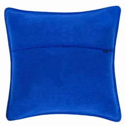 Zoeppritz Kissen Sale Soft-Fleece 50x50 blau - aquamarin