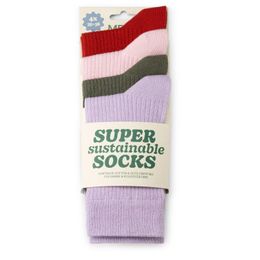 MELAWEAR Unisex-Rippsocken 4er-Pack