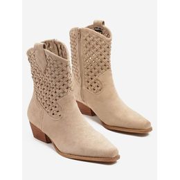 Bellucci Westernstiefel in Beige - 57% | Gr&ouml;&szlig;e 38 | Damen-stiefel