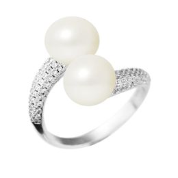 Pearl Addict Silber-Ring mit Perlen - 85% | Schmuck