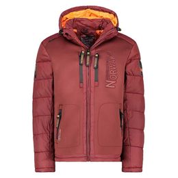 Geographical Norway Steppjacke "Beachwood" in Rot - 60% | Gr&ouml;&szlig;e L | Herrenjacken