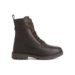 TRAVELIN' Leder-Boots "Kafjord" in Braun - 56% | Gr&ouml;&szlig;e 37 | Damen-stiefel