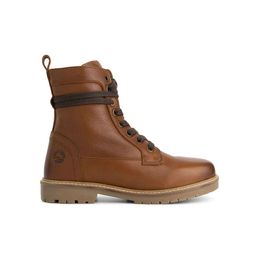 TRAVELIN' Leder-Boots "Kongsmark" in Hellbraun - 59% | Gr&ouml;&szlig;e 43 | Damen-stiefel