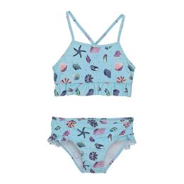Color Kids Bikini in Hellblau/ Bunt - 42% | Gr&ouml;&szlig;e 152 | Kinder-bademode