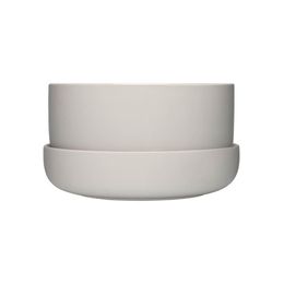 iittala Blumentopf ''Nappula'' in Grau - (H)13 x &Oslash; 24 cm - 36% | Kerzen-vasen