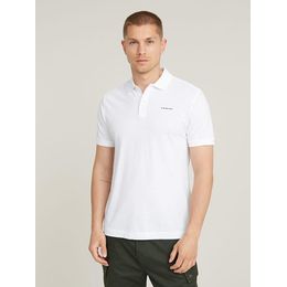 G-Star Raw G-Star Poloshirt in Wei&szlig; - 38% | Gr&ouml;&szlig;e L | Herren-plussize