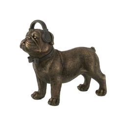 J Line Dekofigur "Bulldog" in Braun - (B)28 x (H)25 x (T)11 cm - 28% | Dekofiguren