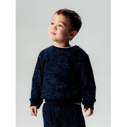 name it Sweatshirt "Tino" in Schwarz - 45% | Gr&ouml;&szlig;e 98 | Baby-sweatshirts-jacken