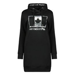 Canadian Peak Sweatkleid "Fabienneak" in Schwarz - 65% | Gr&ouml;&szlig;e XXL | Damen-kleider