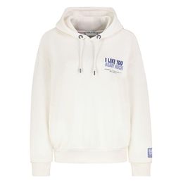 Sublevel Hoodie in Wei&szlig; - 71% | Gr&ouml;&szlig;e XS | Damen-sweatshirts-jacken