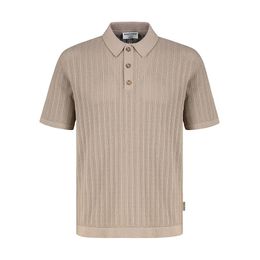 Eight2Nine Poloshirt in Beige - 46% | Gr&ouml;&szlig;e L | Herren-plussize