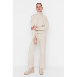 Trendyol 2tlg. Outfit in Beige - 78% | Gr&ouml;&szlig;e S | Damen-pullover-cardigans
