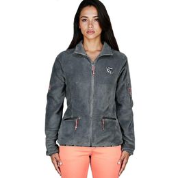 Canadian Peak Fleecejacke "Tisalineak" in Anthrazit - 73% | Gr&ouml;&szlig;e XXL | Damenjacken