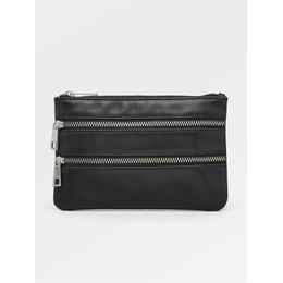 Becks&ouml;ndergaard Becks&ouml;ndergaard Leder-Clutch "Sally" in Schwarz - (L)18 x (H)11,5 cm - 62% | Damen-taschen