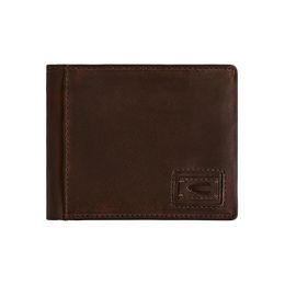 Camel Active Leder-Geldb&ouml;rse "Dust" in Dunkelbraun - (B)12 x (H)10 x (T)1,5 cm - 46% | Herren-portemonnaies-etuis