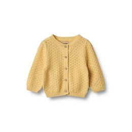 Wheat Cardigan "Magnella" in Gelb - 52% | Gr&ouml;&szlig;e 86 | Baby-pullover-cardigans