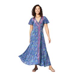 Aller Simplement Kleid in Blau/Lila - 71% | Gr&ouml;&szlig;e 42 | Damen-kleider