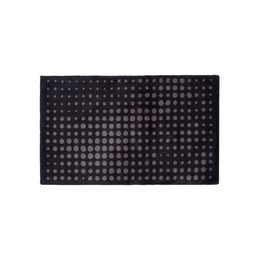 Egeria Badvorleger "Dot" in Schwarz - 17% | Gr&ouml;&szlig;e 60x100 cm | Heimtextilien-badematten
