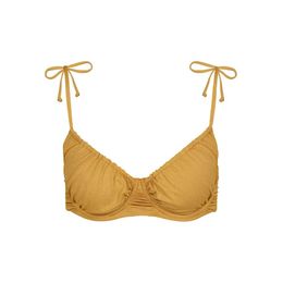 Barts Bikini-Oberteil "Elviot Young Wire" in Gelb - 68% | Gr&ouml;&szlig;e 40 | Damen-bademode