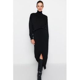 Trendyol 2tlg. Outfit in Schwarz - 64% | Gr&ouml;&szlig;e M | Damen-pullover-cardigans