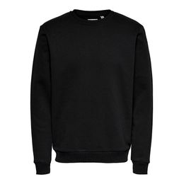 Only & Sons ONLY & SONS Pullover "Ceres" in Schwarz - 14% | Gr&ouml;&szlig;e L | Herren-plussize