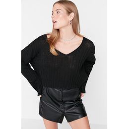 Trendyol Pullover in Schwarz - 58% | Gr&ouml;&szlig;e L | Damen-pullover-cardigans