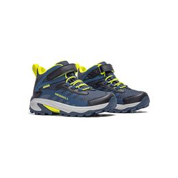 Merrell Trekkingschuhe "Moab Speed 2" in Dunkelblau - 60% | Gr&ouml;&szlig;e 32 | Kinder-outdoor-sport-schuhe