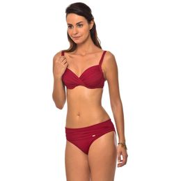 Livia Monte-Carlo Bikini-Oberteil "Pavill" in Rot - 59% | Gr&ouml;&szlig;e 40C-Cup | Damen-bademode