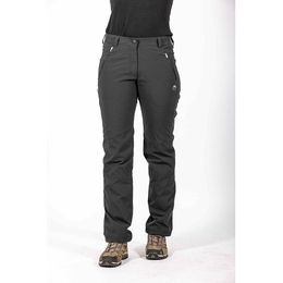 Maul Sport Softshellhose "Sarek REC" in Anthrazit - 58% | Gr&ouml;&szlig;e 38 | Damen-sporthosen