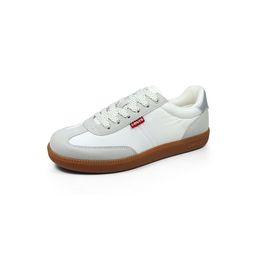 Levi's Levi ́s Sneakers "Jackson" in Wei&szlig;/ Grau - 45% | Gr&ouml;&szlig;e 38 | Kindersneakers