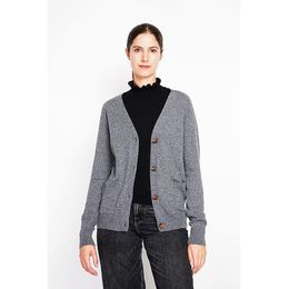 ASSUILI Cardigan in Grau - 68% | Gr&ouml;&szlig;e 42 | Damen-pullover-cardigans