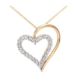 Revoni Gold-Halskette mit Diamanten- (L)45 cm - 75% | Schmuck