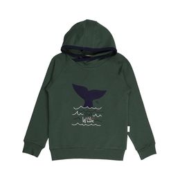 Walkiddy Hoodie in Dunkelgr&uuml;n - 52% | Gr&ouml;&szlig;e 110 | Kinder-sweatshirts-jacken
