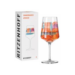 Ritzenhoff Cocktailglas "Sommerrausch Aperizzo" in Orange/ Hellblau - 544 ml - 52% | Gedeckter-tisch