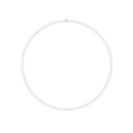 Pearline Wei&szlig;gold-Halskette mit Perlen - (L)42 cm - 80% | Schmuck