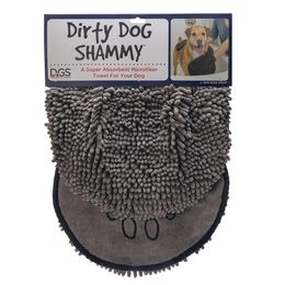 Karlie Dirty Dog Shammy saugstarkes Hundehandtuch 80x35cm grau